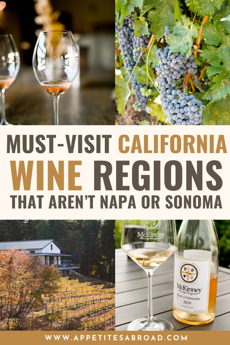 Must-Visit California Wine Regions that Aren't Napa or Sonoma ...