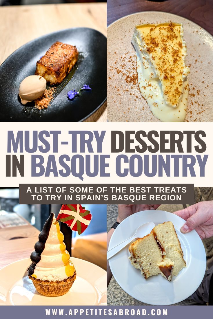 5 Must-Try Desserts in Spain's Basque Country - Appetites Abroad